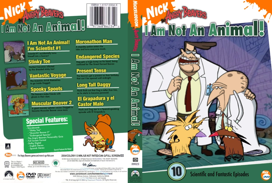 I Am Not An Animal! (DVD) | Angry Beavers Fanon Wiki | Fandom