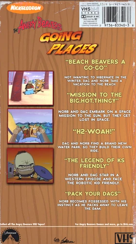 Going Places (VHS) | Angry Beavers Fanon Wiki | Fandom