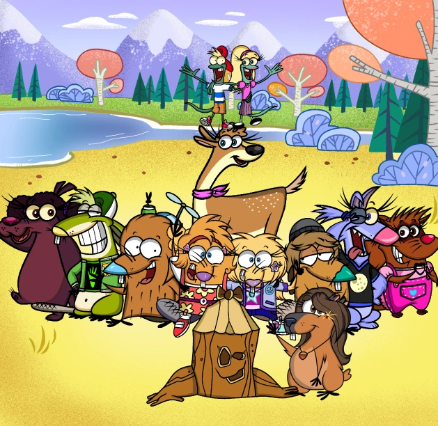 The Woodland Squad(Group) | Angry Beavers Fanon Wiki | Fandom