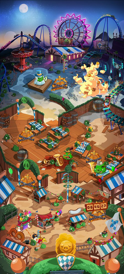 Angry Birds Epic Map