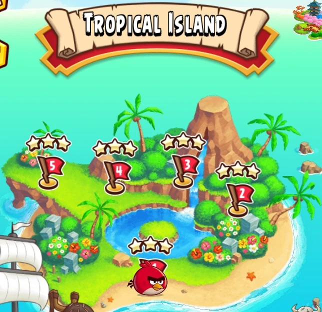 Tropical Island | Angry Birds Fight! Wikia | Fandom