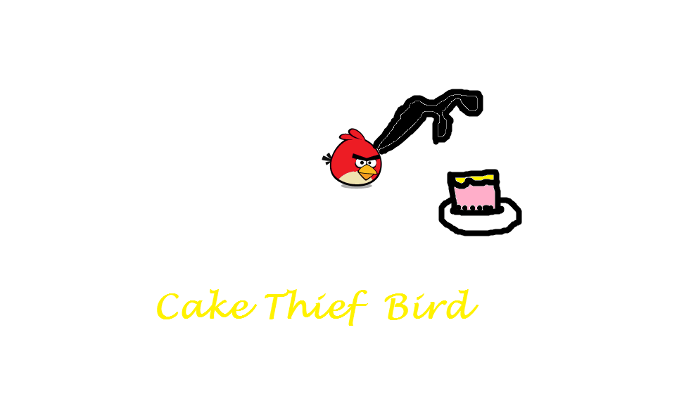 Cake Thief Bird | Angry birds fun Wiki | Fandom
