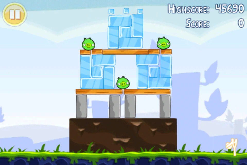 Poached Eggs 1-7 | Angry Birds Levels Wiki | Fandom