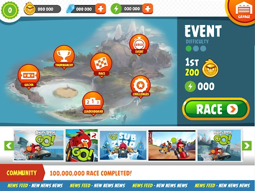 Angry Birds Go! 2.0 Prototype/Gallery | Angry Birds Lost Media Wiki ...