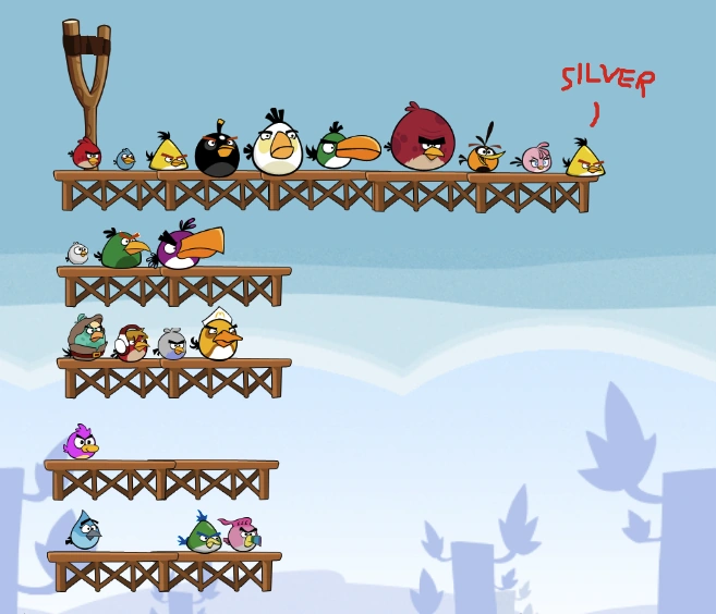 Angry Birds Slingshot Frenzy (Modded Classic Port) | Angry Birds ...