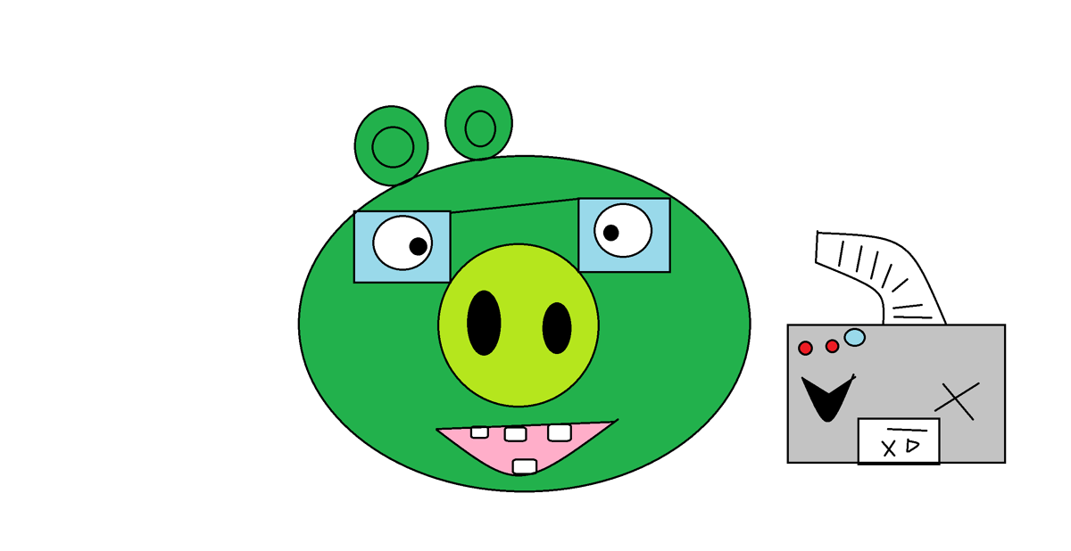 Okularka Świnka | Angry Birds Custom Wiki | Fandom