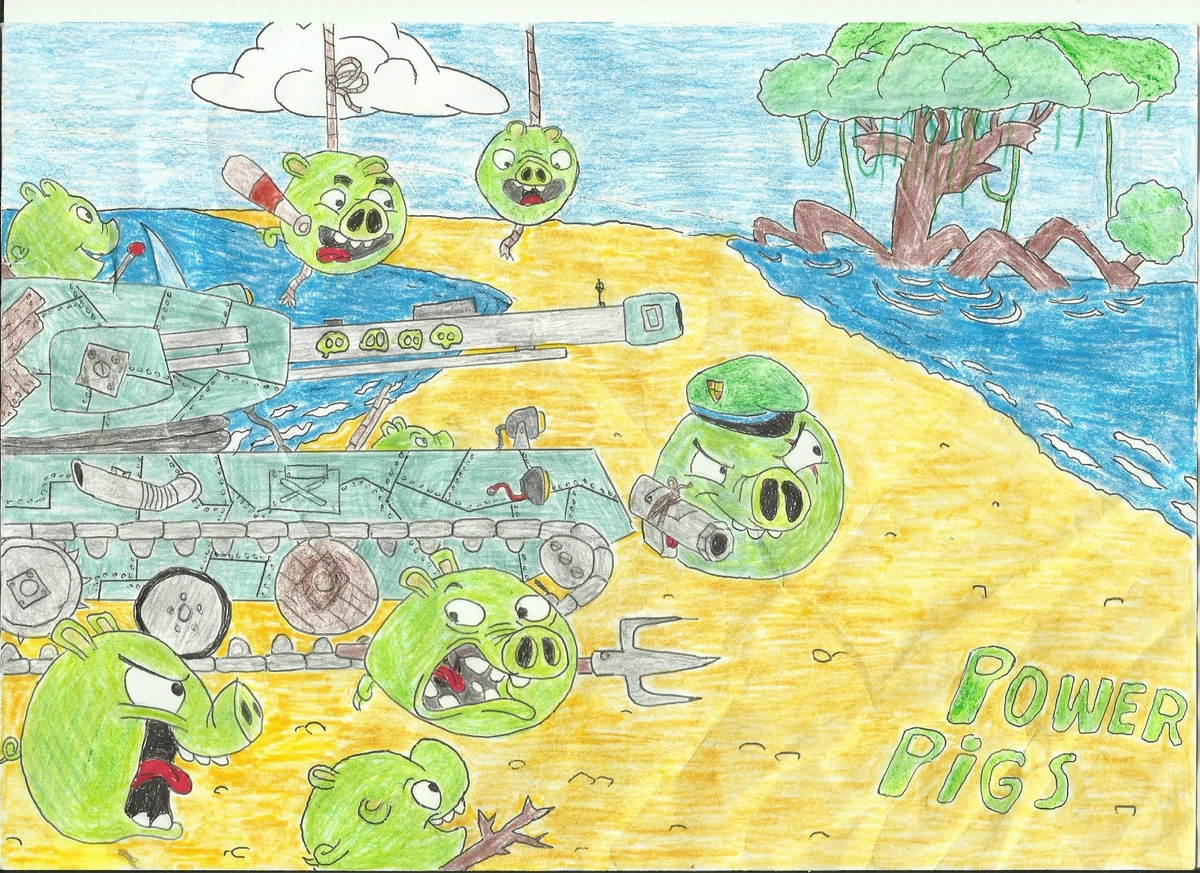 Piggy island adventures | Angry Birds Custom Wiki | Fandom