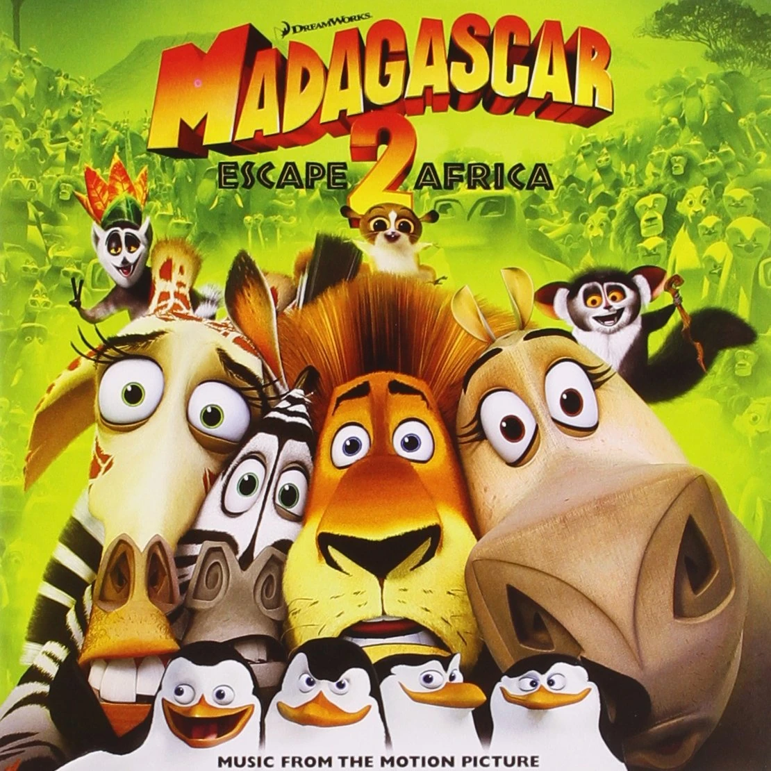 Madagascar Escape 2 Africa (2008 CD) | Angry Grandpa's Media Library ...