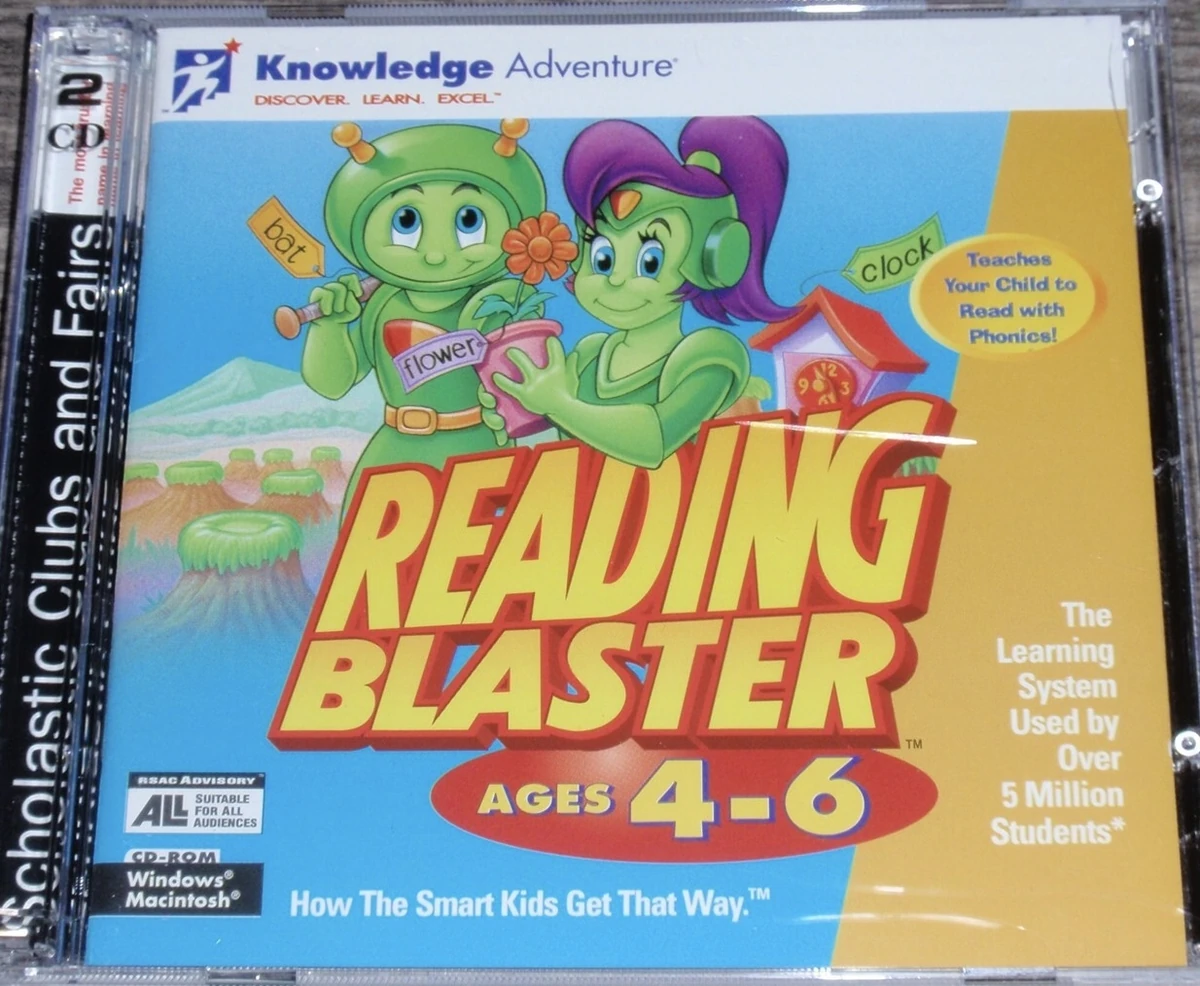 Reading Blaster 4-6 (1996 PC Game) | Angry Grandpa's Media Library Wiki | Fandom