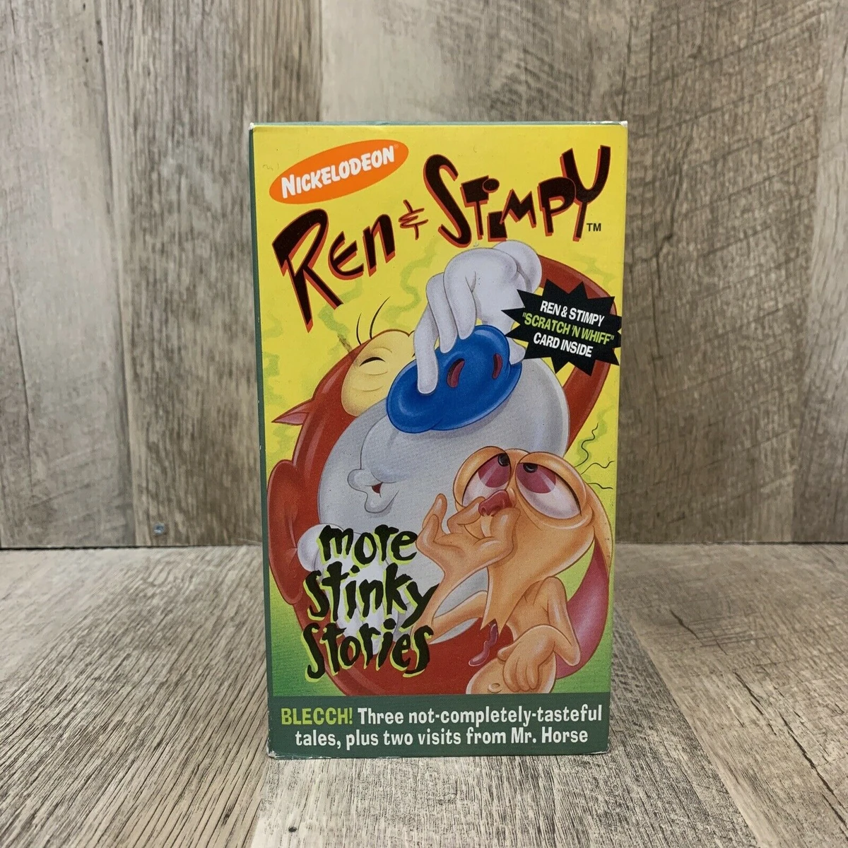 Ren & Stimpy: More Stinky Stories (1994 VHS) | Angry Grandpa's Media ...