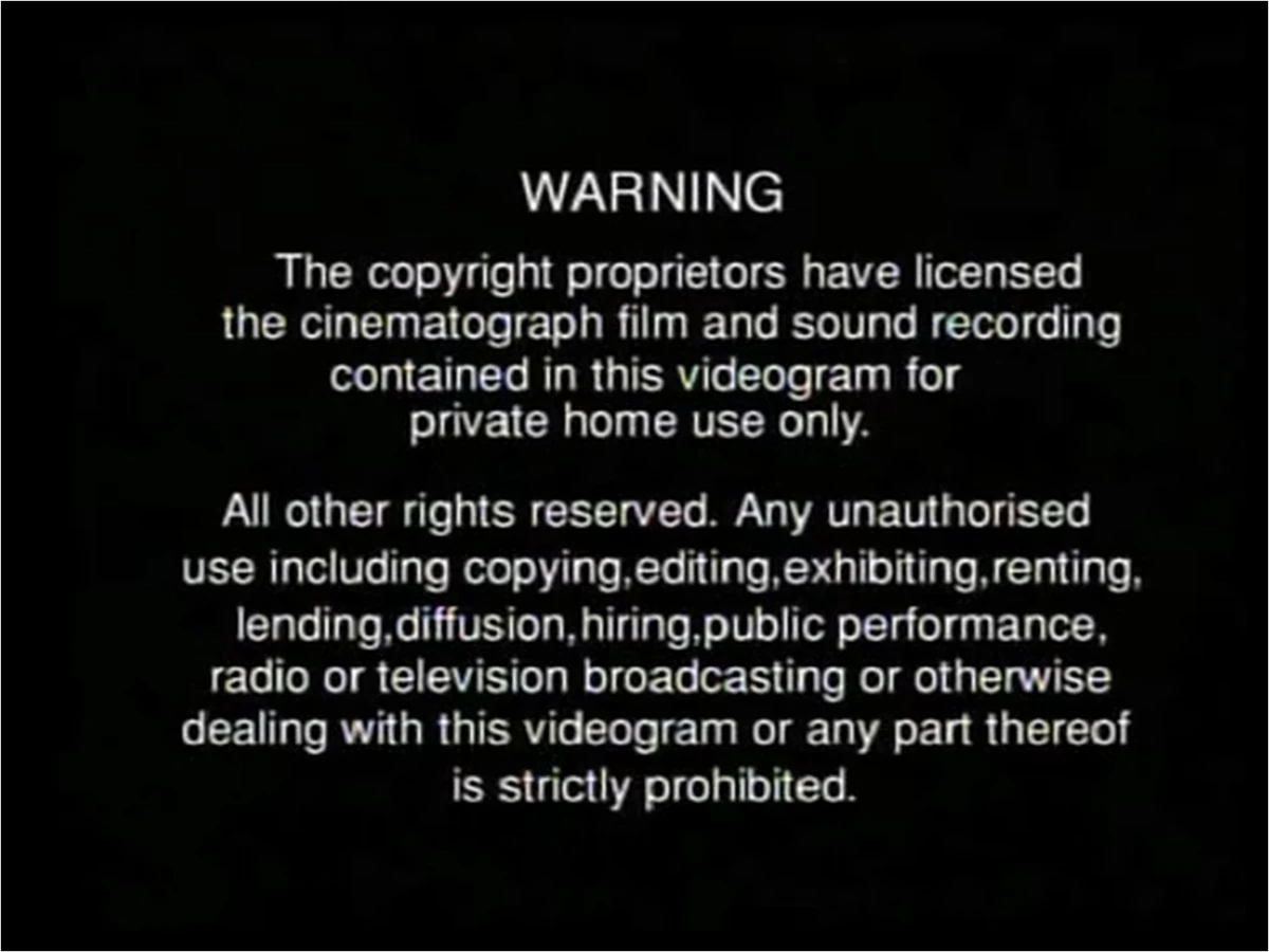 PolyGram Video Warning Screen | Angry Grandpa's Media Library Wiki | Fandom