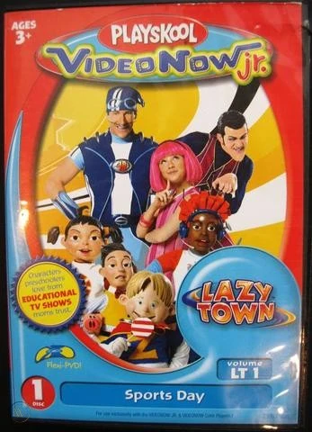 LazyTown: Sports Day (2005 VideoNow Jr PVD) | Angry Grandpa's Media ...
