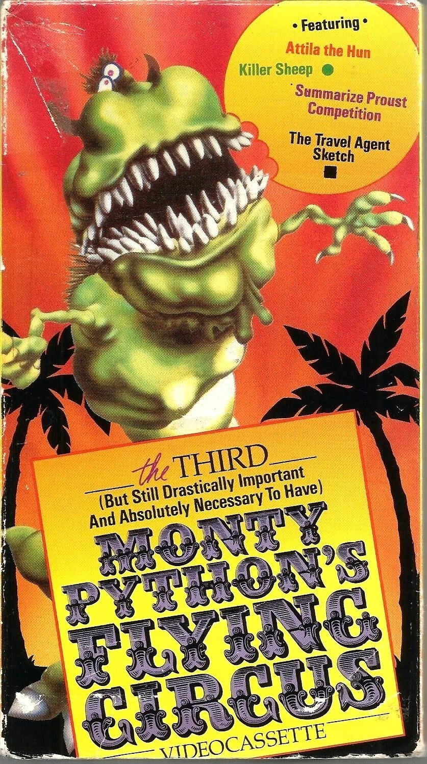 Monty Python S Flying Circus Volume 3 1986 1992 Vhs Angry Grandpa