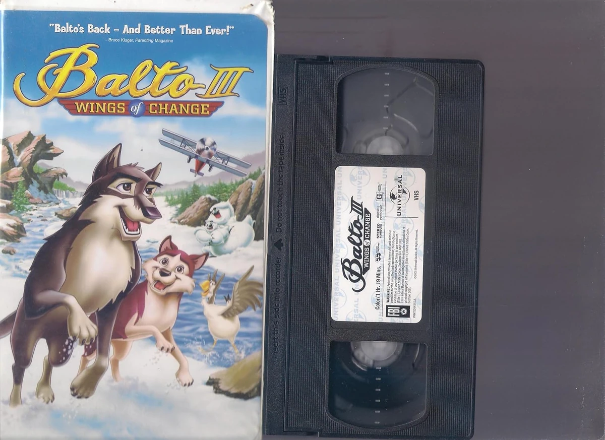Balto III: Wings of Change (2005 VHS) | Angry Grandpa's Media Library ...