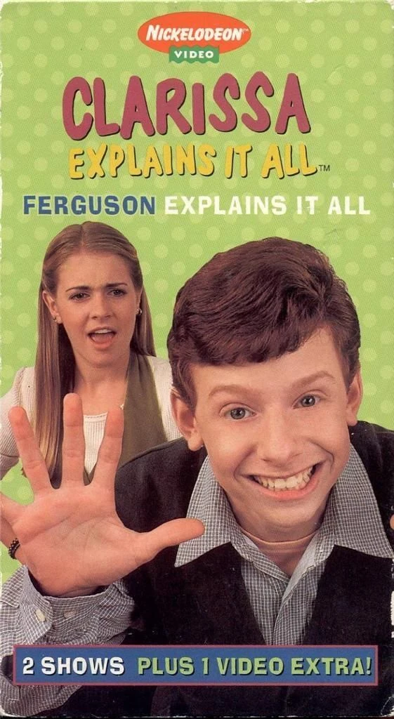 Clarissa Explains It All: Ferguson Explains It All (1995 VHS) | Angry ...