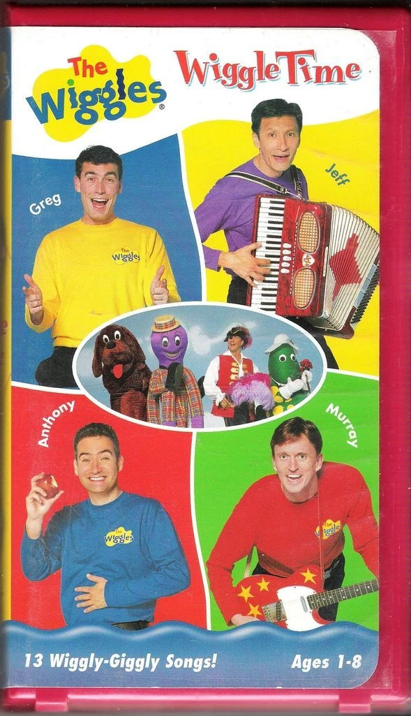The Wiggles: Wiggle Time! (2000 VHS) | Angry Grandpa's Media Library ...