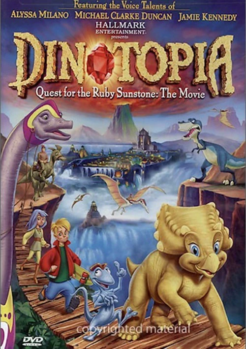 Dinotopia: Quest for the Ruby Stone (2005 DVD) | Angry Grandpa's Media Library Wiki | Fandom