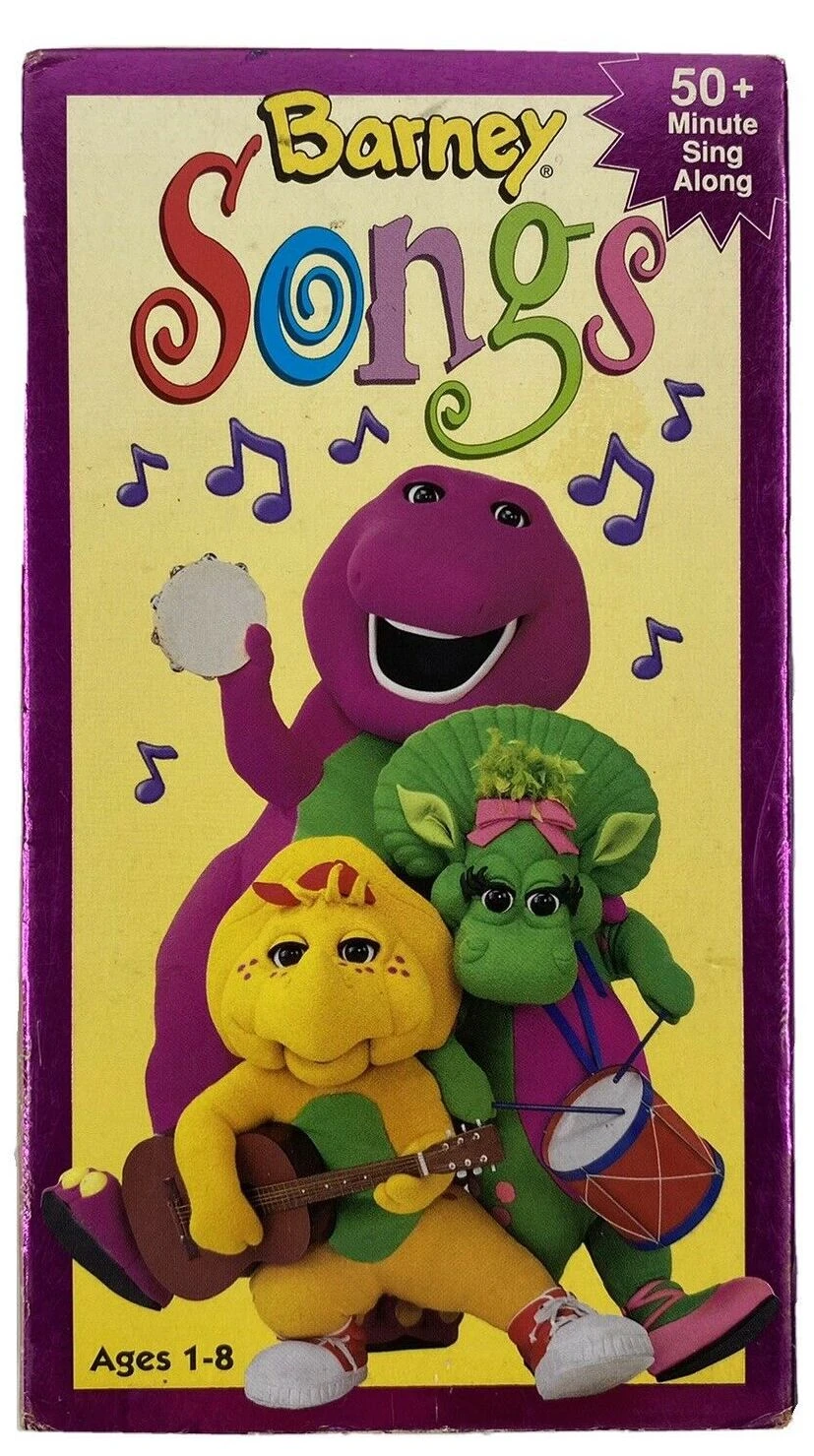 Barney Songs (VHS) | Angry Grandpa's Media Library Wiki | Fandom