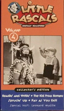Little Rascals Vol. 4 (2000 VHS) | Angry Grandpa's Media Library Wiki ...