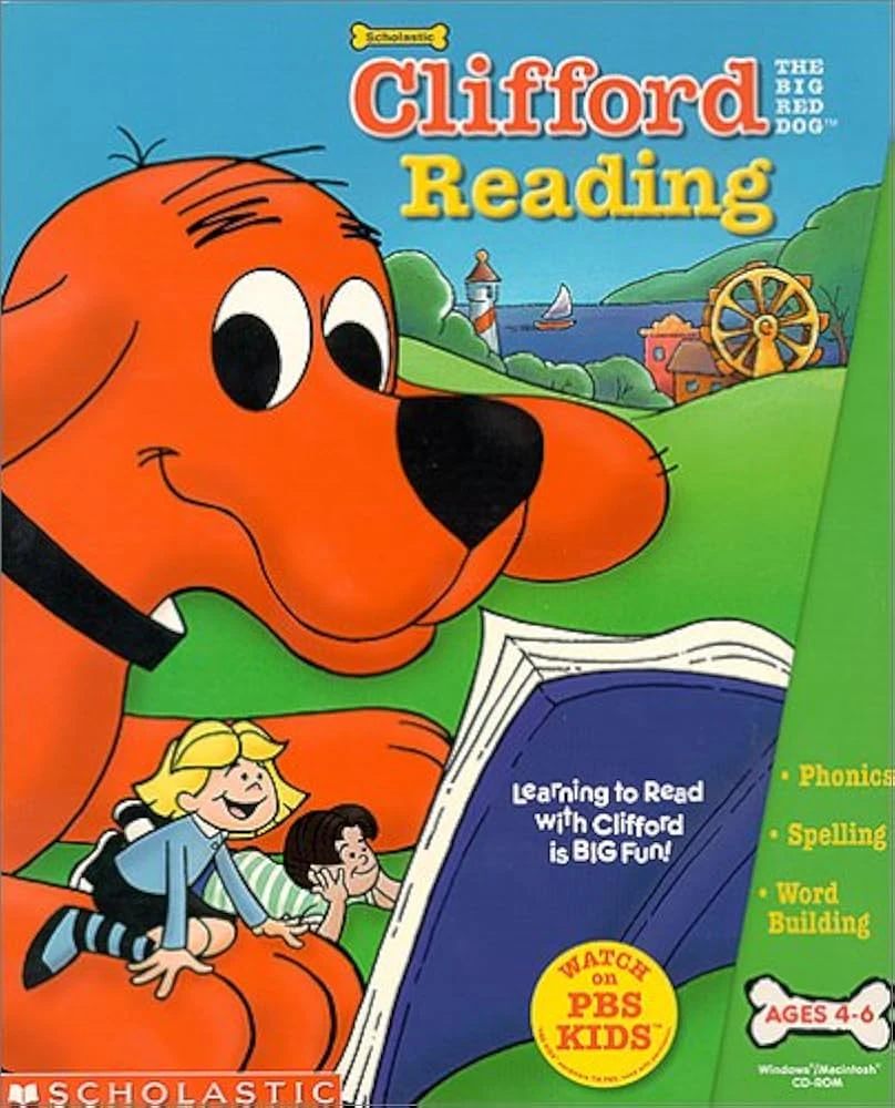 Clifford the Big Red Dog: Reading (2000 PC Game) | Angry Grandpa's ...