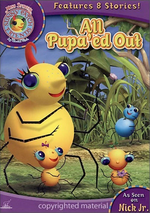 Miss Spider's Sunny Patch Friends: All Pupa'ed Out (2005 DVD) | Angry ...