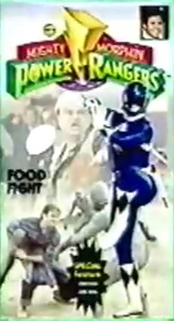 Mighty Morphin Power Rangers: Food Fight (1993-1994 VHS) | Angry ...
