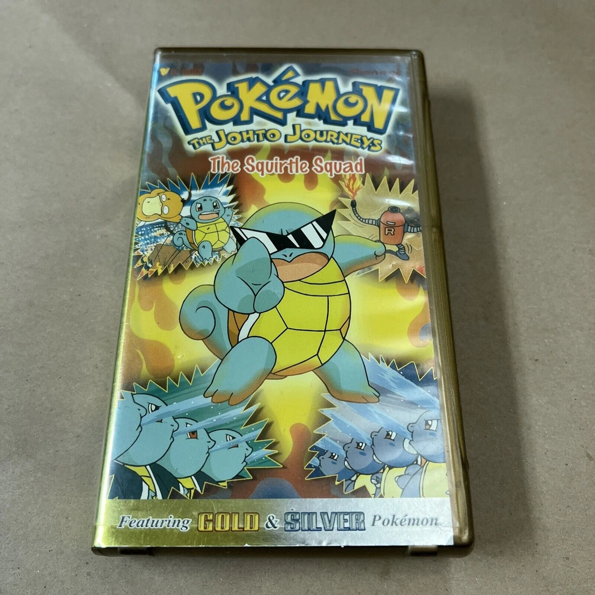 Pokemon The Johto Journeys: Volume 49 The Squirtle Squad (2002 VHS ...