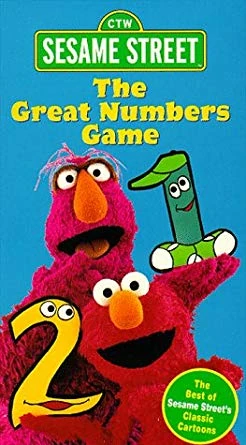 Sesame Street: The Great Numbers Game (1998 VHS) | Angry Grandpa's ...