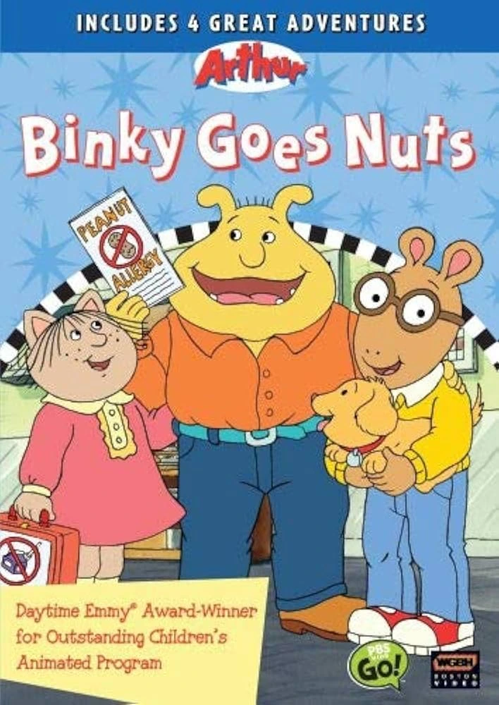 Arthur: Binky Goes Nuts (2007 DVD) | Angry Grandpa's Media Library Wiki ...