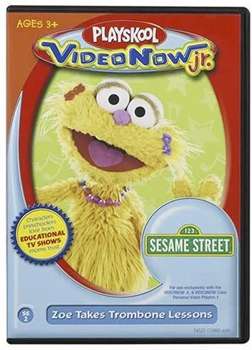 Sesame Street: Zoe Takes Trombone Lessons (2004 VideoNow Jr PVD ...
