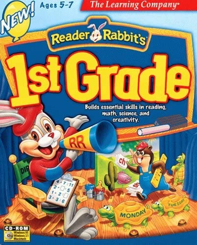 Reader Rabbit's 1st Grade (1998 PC Game) | Angry Grandpa's Media ...