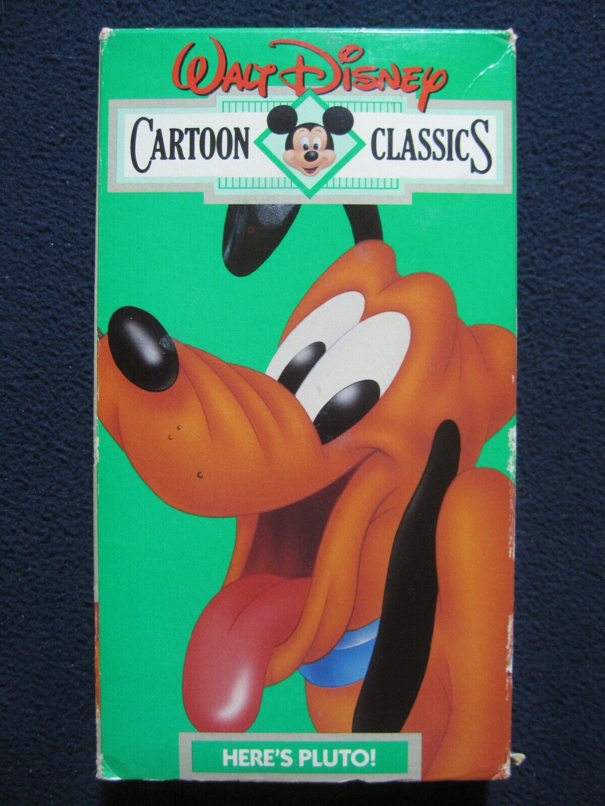 Walt Disney Cartoon Classics: Here's Pluto! (1987 VHS) | Angry Grandpa ...