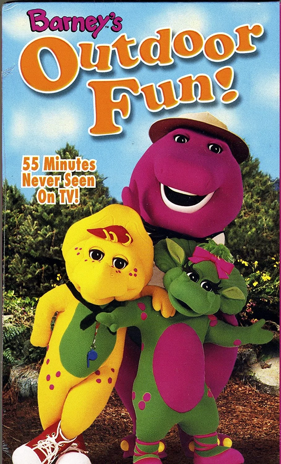 Barney: Barney's Outdoor Fun! (2003 VHS) | Angry Grandpa's Media ...