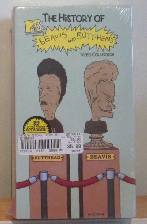 The History of Beavis and Butthead (2002 VHS) | Angry Grandpa's Media ...