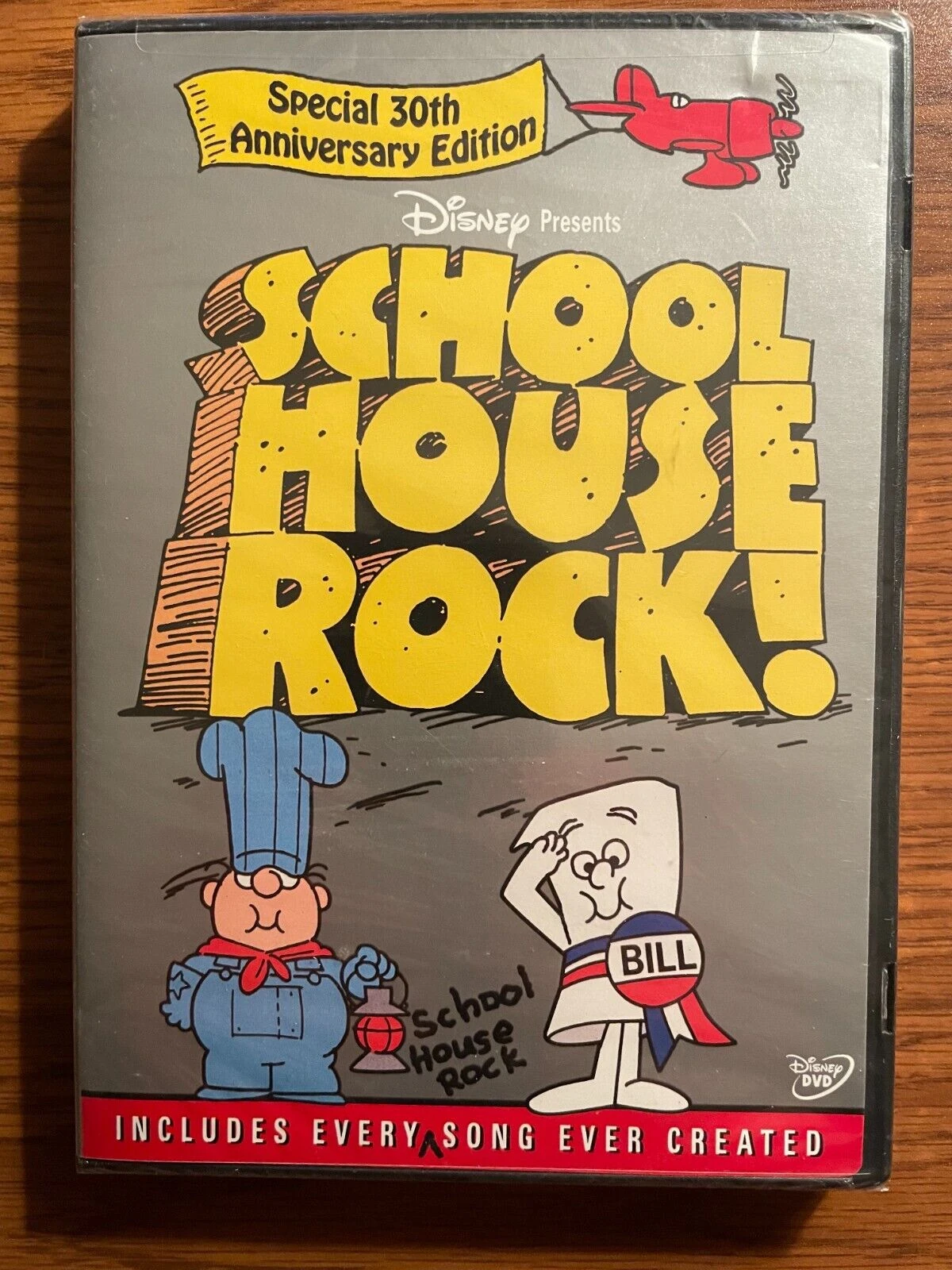 Schoolhouse Rock! (Special 30th Anniversary Edition) (2002 DVD) | Angry ...