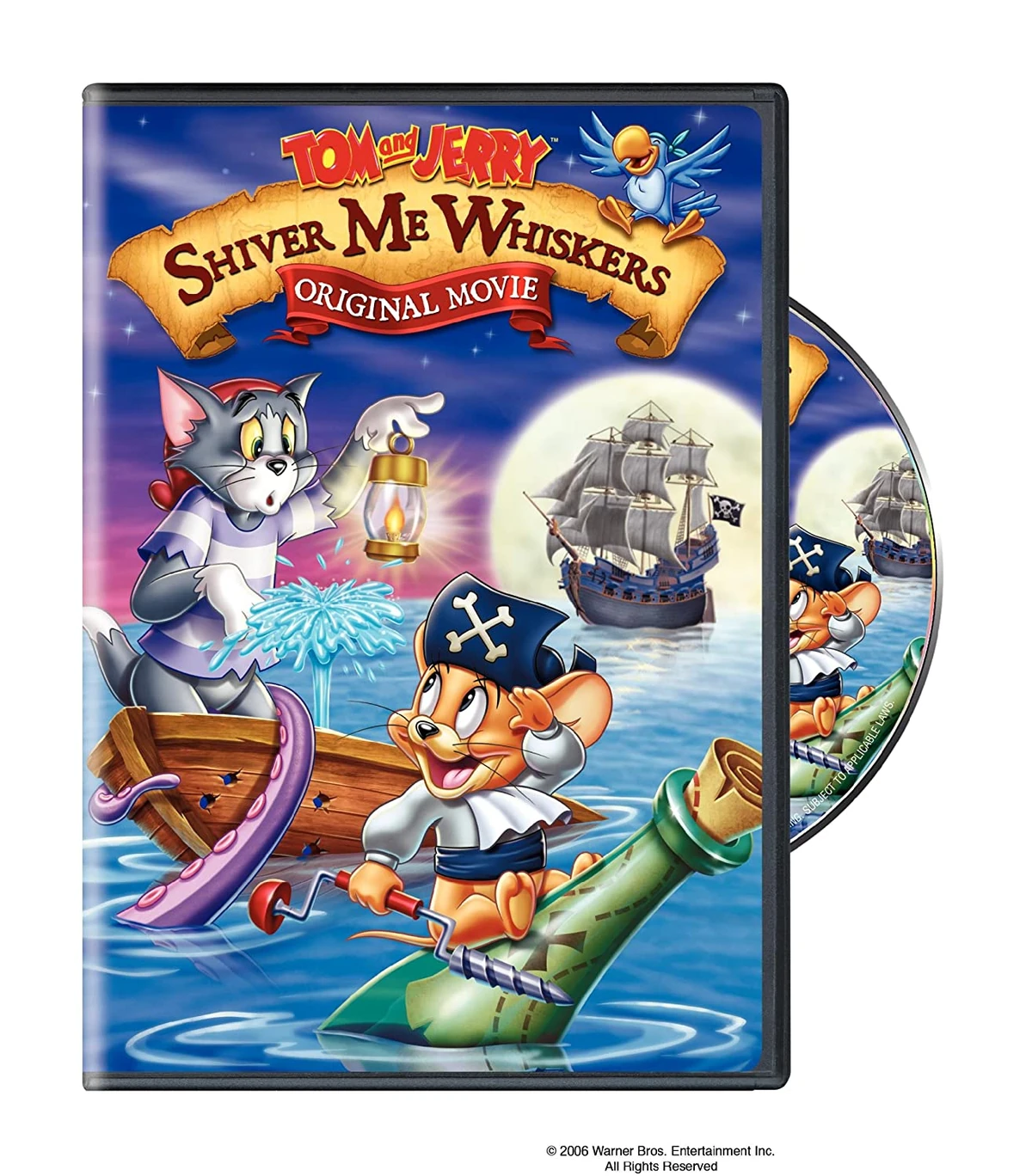 Tom and Jerry: Shiver Me Whiskers (2006 DVD) | Angry Grandpa's Media ...