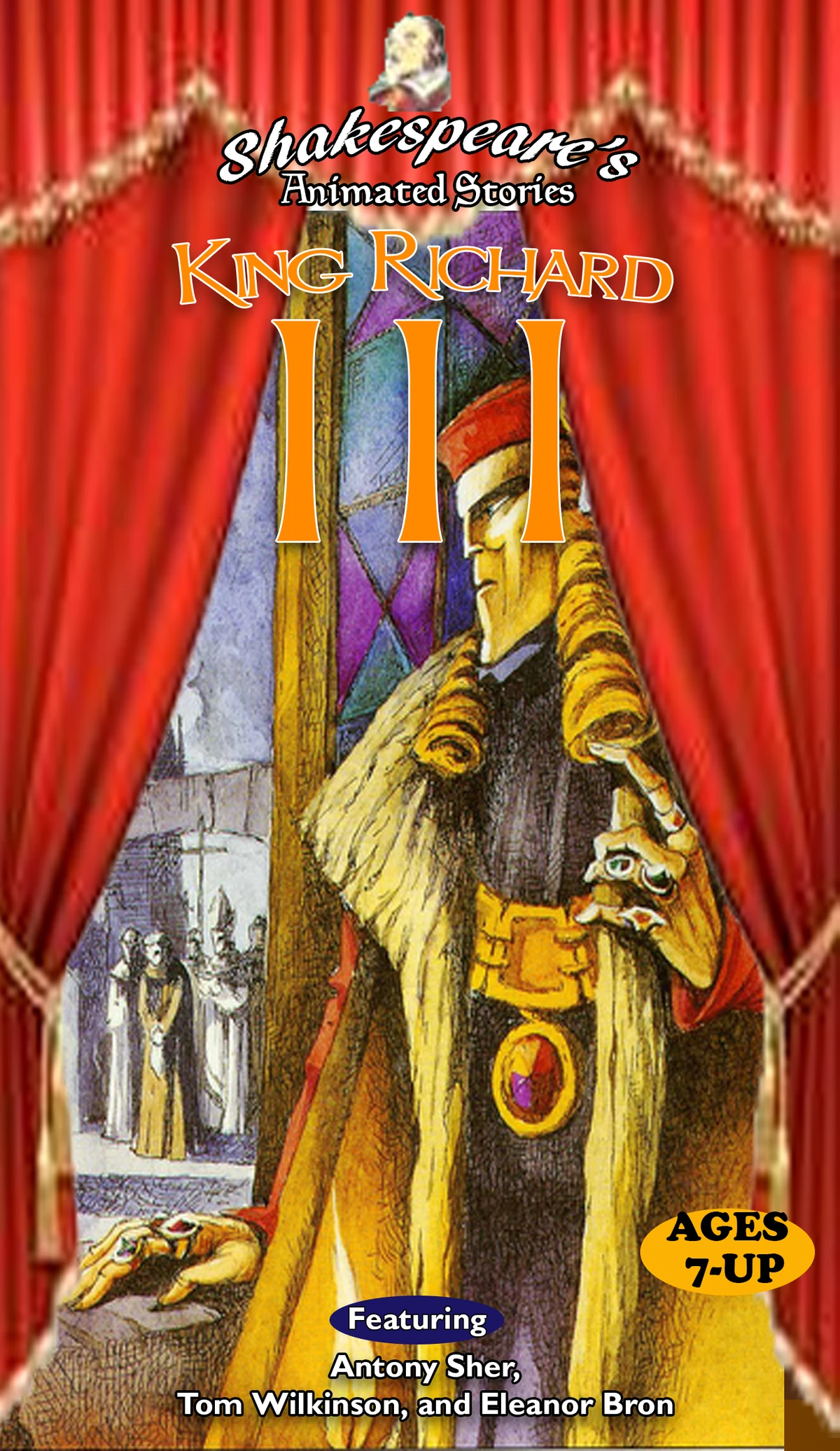 Shakespeare's Animated Stories: King Richard III (1998 VHS) | Angry ...
