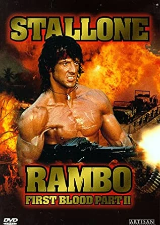 Rambo: First Blood Part II (1998 DVD) | Angry Grandpa's Media Library ...