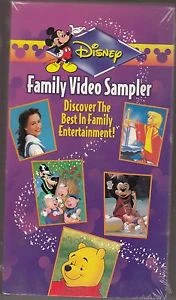 Disney Family Video Sampler (1994-1996 VHS) | Angry Grandpa's Media ...