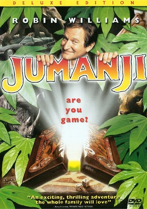 Jumanji 10th Anniversary Edition (2005 DVD) | Angry Grandpa's Media ...