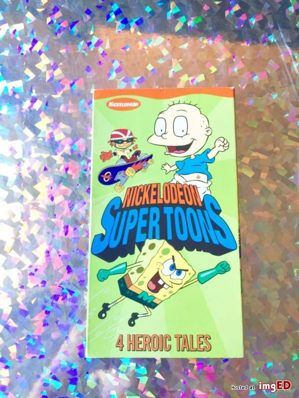 Nickelodeon SuperToons (2002 VHS) | Angry Grandpa's Media Library Wiki ...