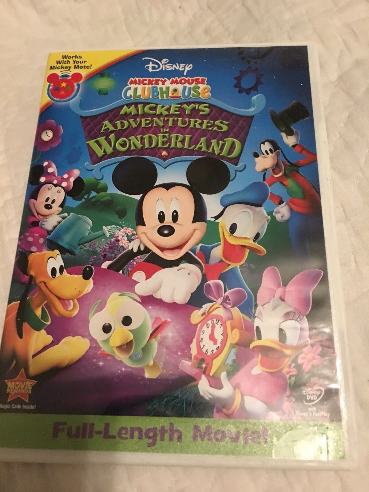Mickey Mouse Clubhouse: Mickey's Adventures In Wonderland (2009 DVD ...