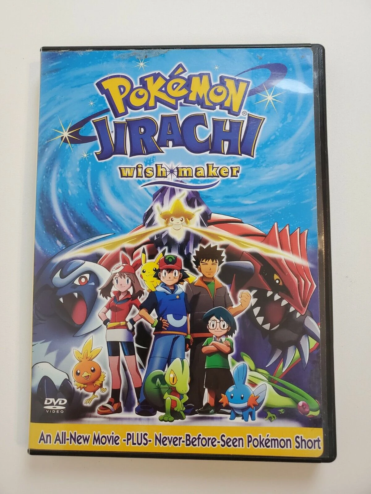 Pokémon Jirachi Wish Maker (2004 DVD) | Angry Grandpa's Media Library ...