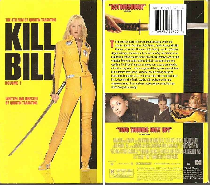 Kill Bill: Volume 1 (2004 VHS) | Angry Grandpa's Media Library Wiki ...