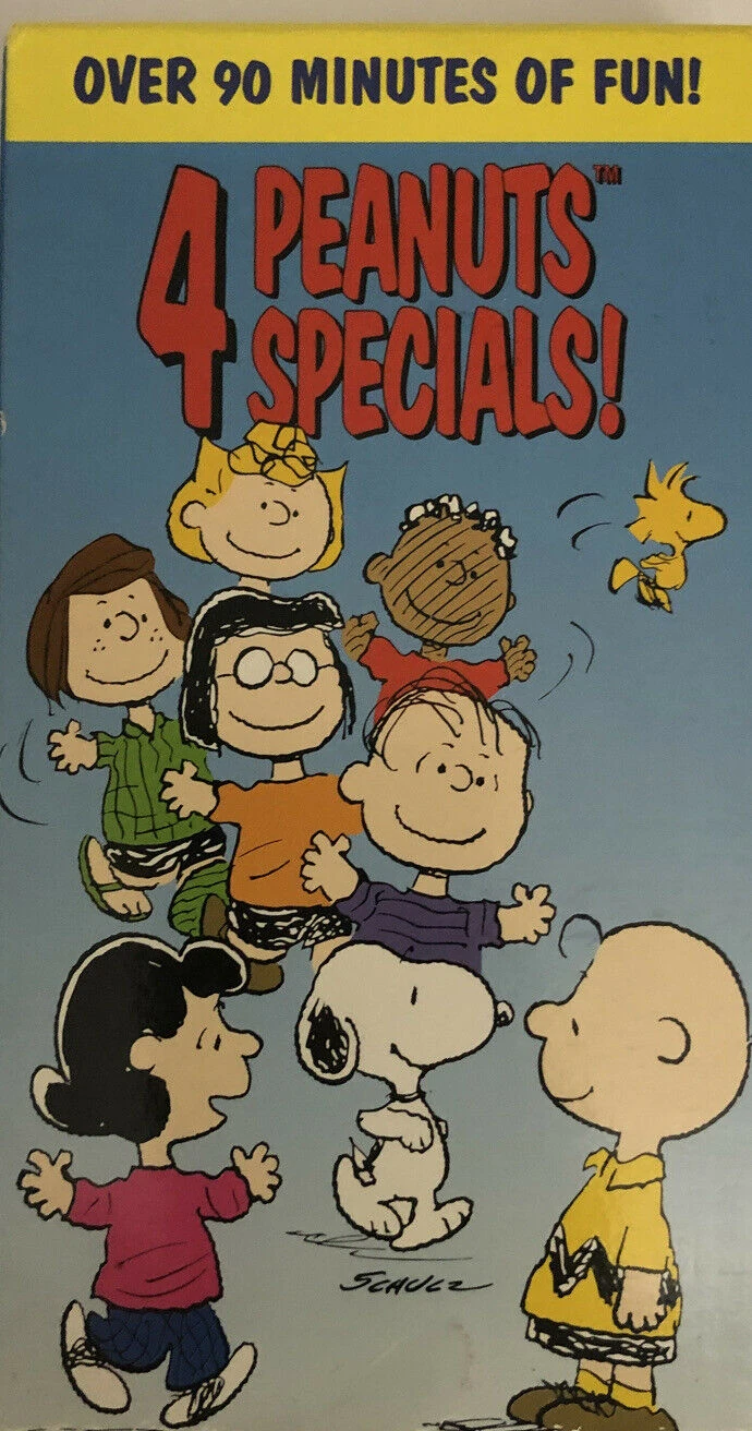 Peanuts: 4 Peanuts Specials! (1997 VHS) | Angry Grandpa's Media Library ...