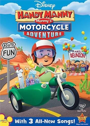 Handy Manny: Motorcycle Adventure (2009 DVD) | Angry Grandpa's Media ...