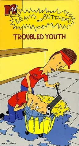 Beavis and Butt-Head: Troubled Youth (1998 VHS) | Angry Grandpa's Media ...