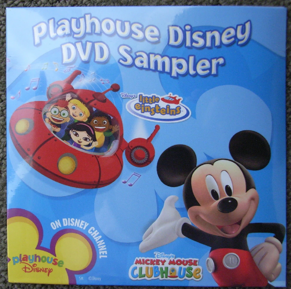 Playhouse Disney DVD Sampler (2006 DVD) | Angry Grandpa's Media Library ...