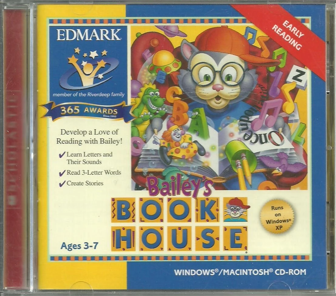 Edmark: Bailey's Book House (1993 PC Game) | Angry Grandpa's Media ...
