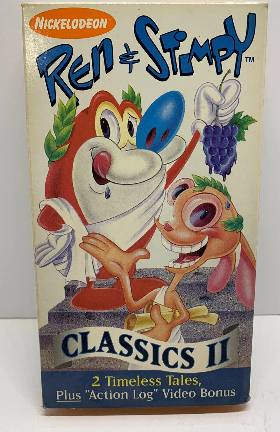 Ren & Stimpy: The Classics II (1994 VHS) | Angry Grandpa's Media ...